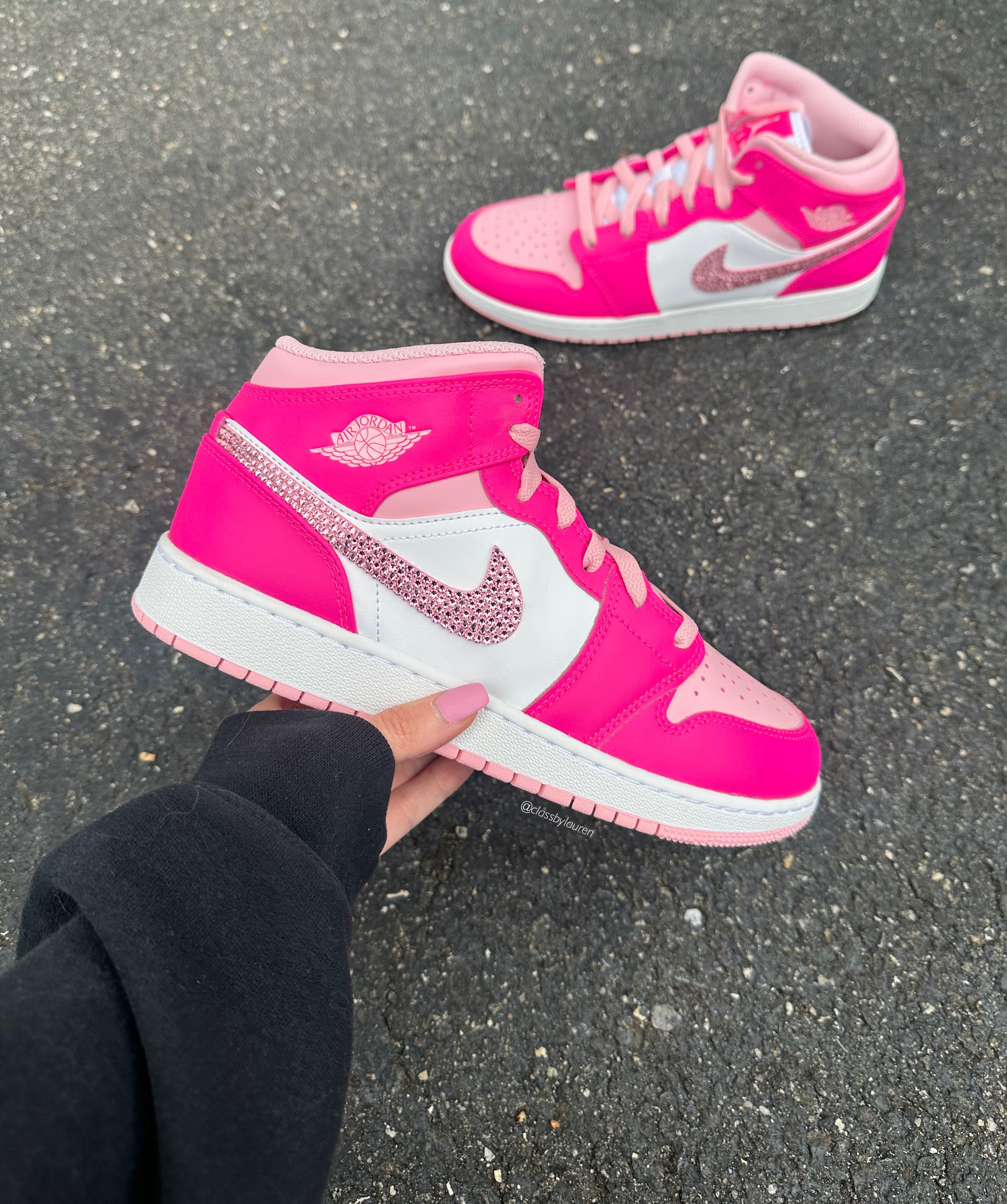 Women’s Air Jordan 1 Barbie Pink – Class by Lauren