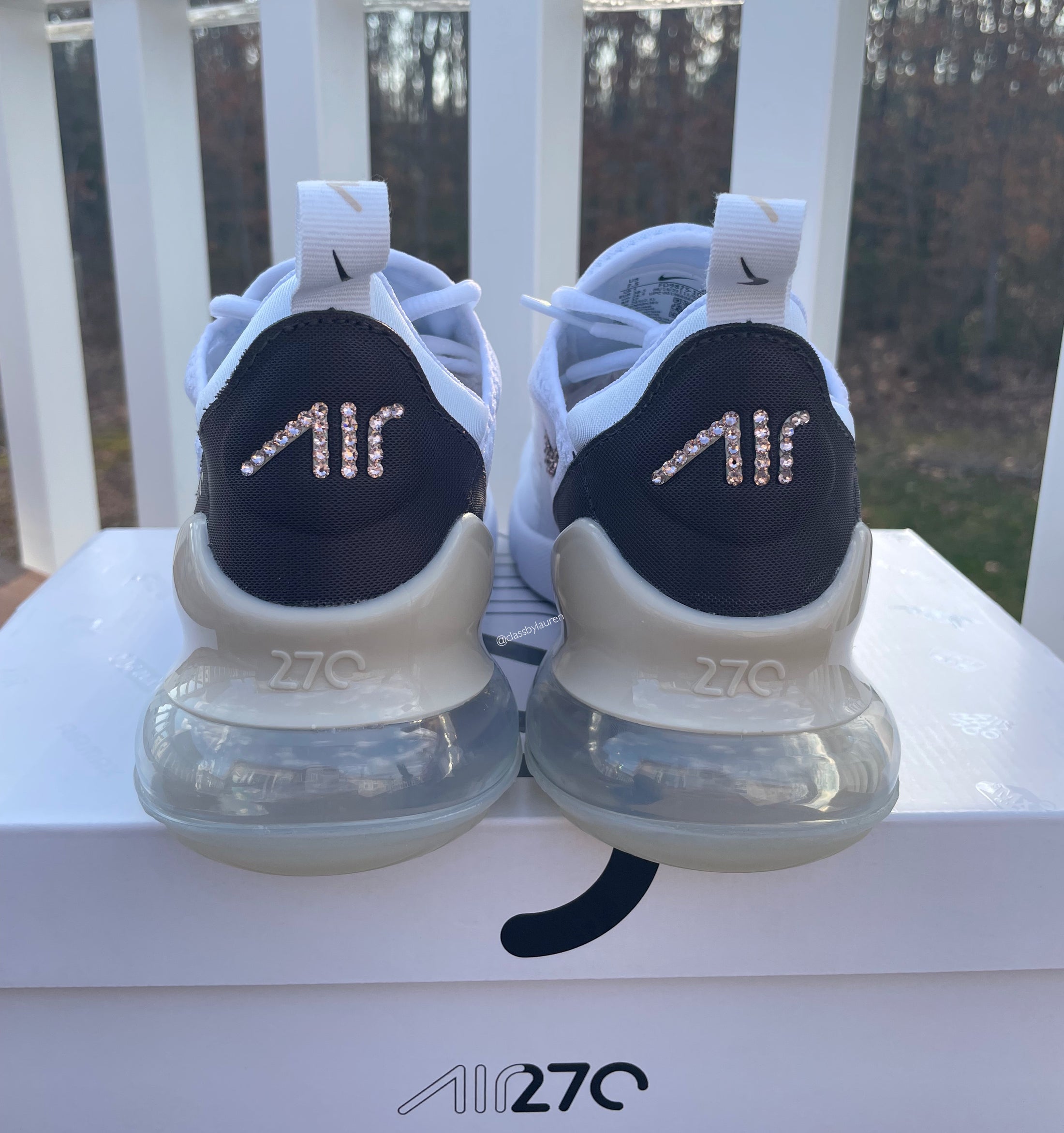 Nike 270 White Cacao – Class by Lauren